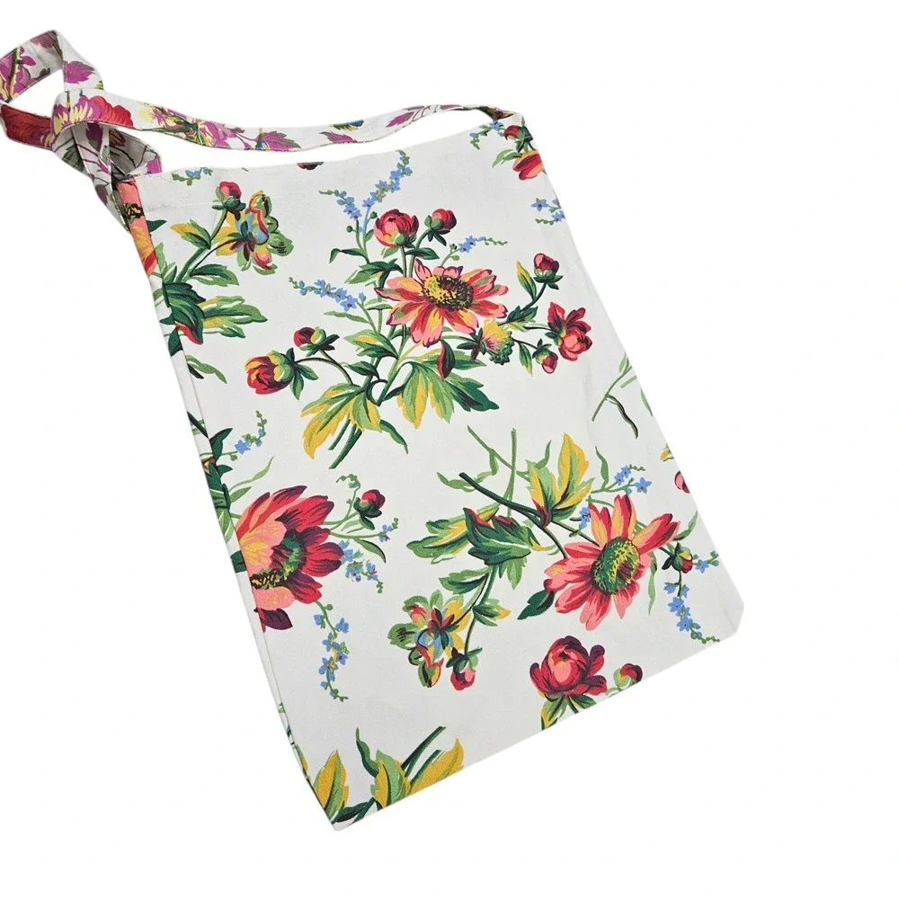 April Cornell | Bags | April Cornell Floral Tote Bag Cotton Canvas ...